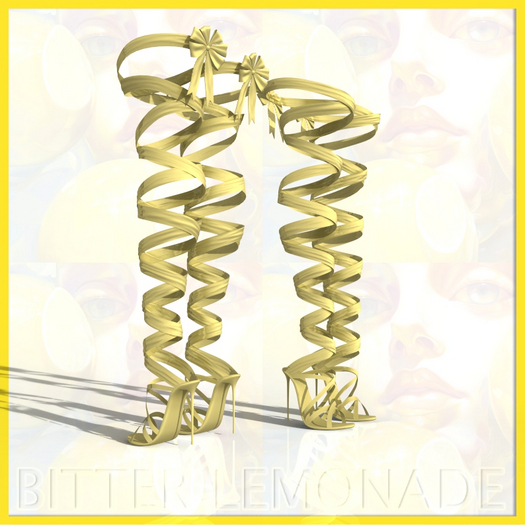 Second Life Marketplace Ballerina Heels Reborn